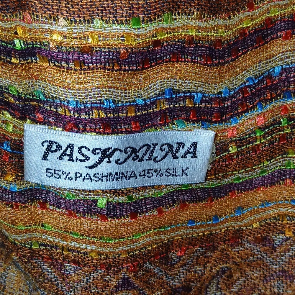 pashmina | Accessories | Pashmina Silk Scarf Shawl And Wrap Natural ...